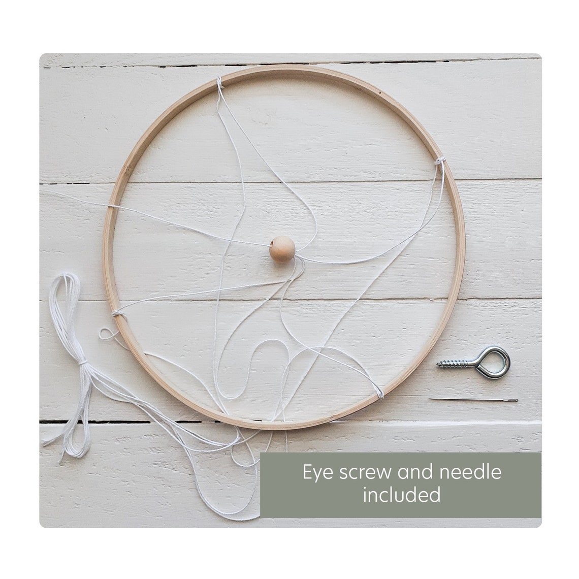 Circle Mobile Hanger / Wooden Mobile Hanger / 5 7 or 9 | Etsy
