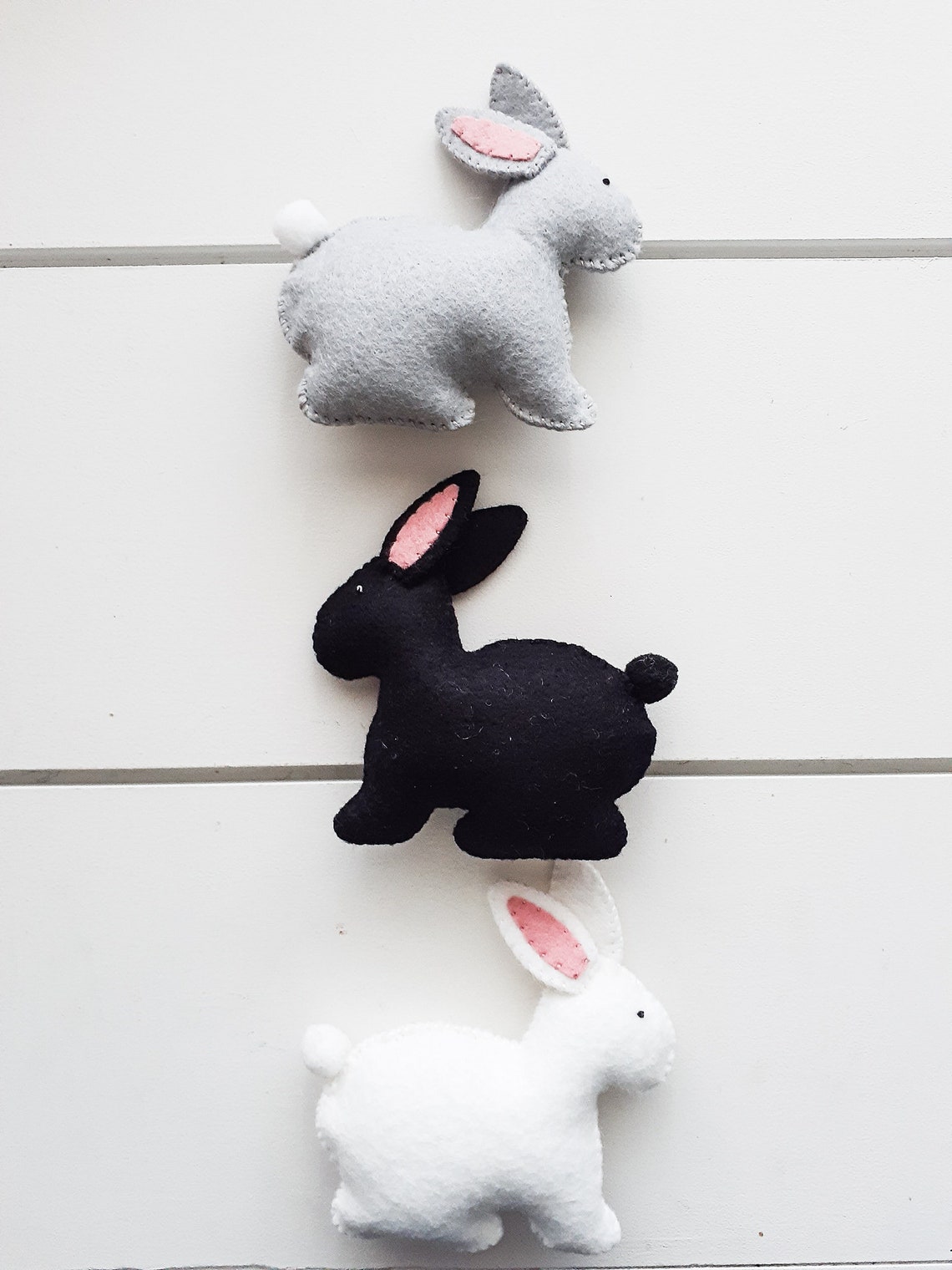 Sitting Bunny Felt Pattern PDF/ Felt Bunny/ Sewing Pattern/ Instant ...