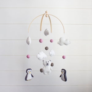 Polar Bear and Penguins Felt Sewing Pattern / PDF Download / Baby ...