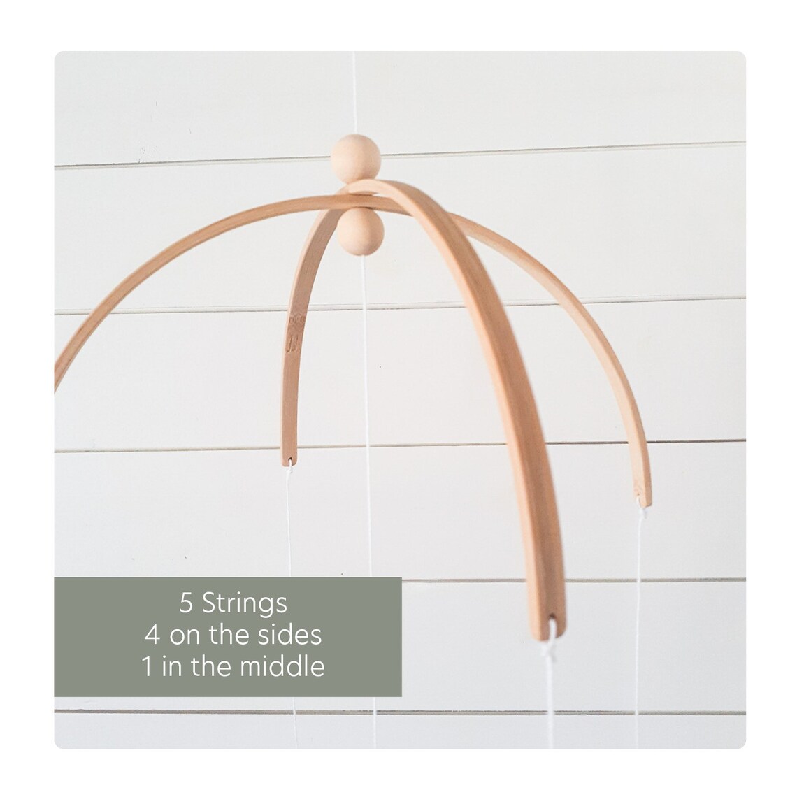 Arch Mobile Hanger / Baby Mobile / Wooden Hanger / Mobile - Etsy