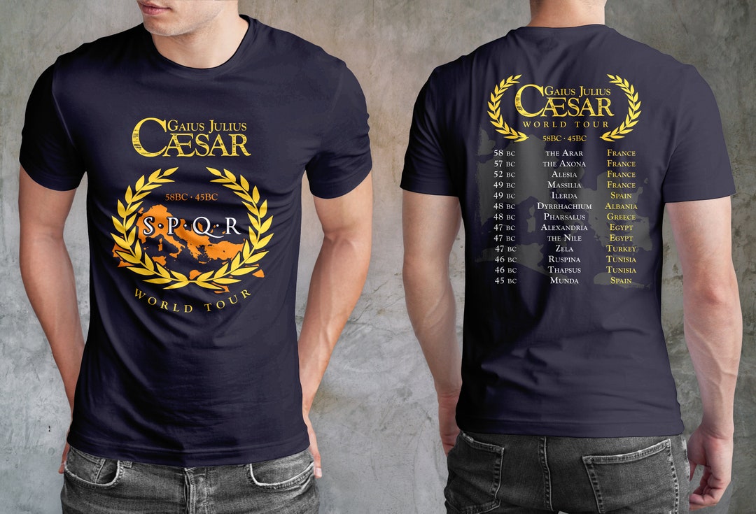 Caesar World Tour T-shirt History Lover Gift - Etsy