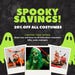 Halloween Social Media Bundle, 20 Spooky Templates for Engaging Posts ...