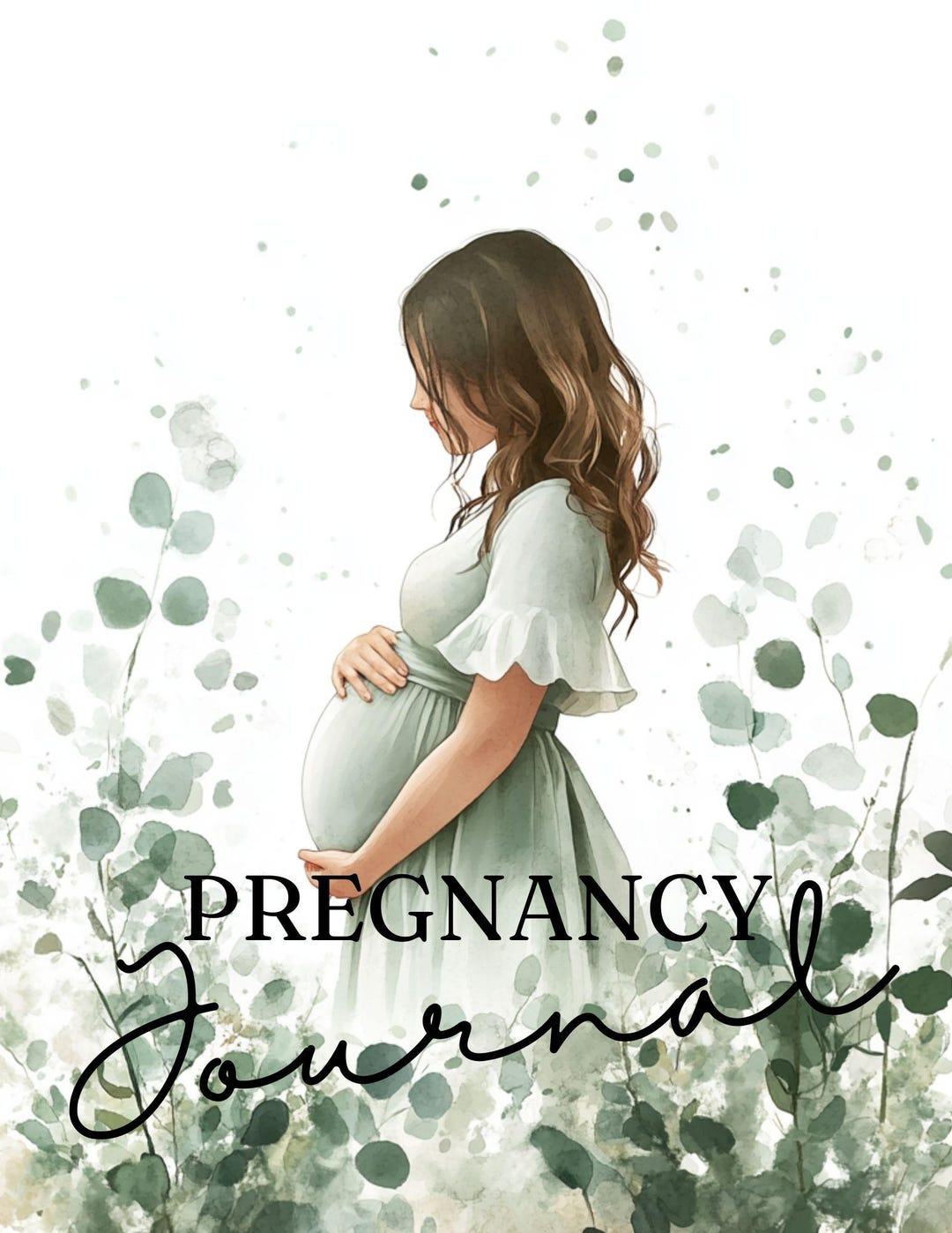 Digital Pregnancy Journal - Printable Planner for New Moms - Bump to ...