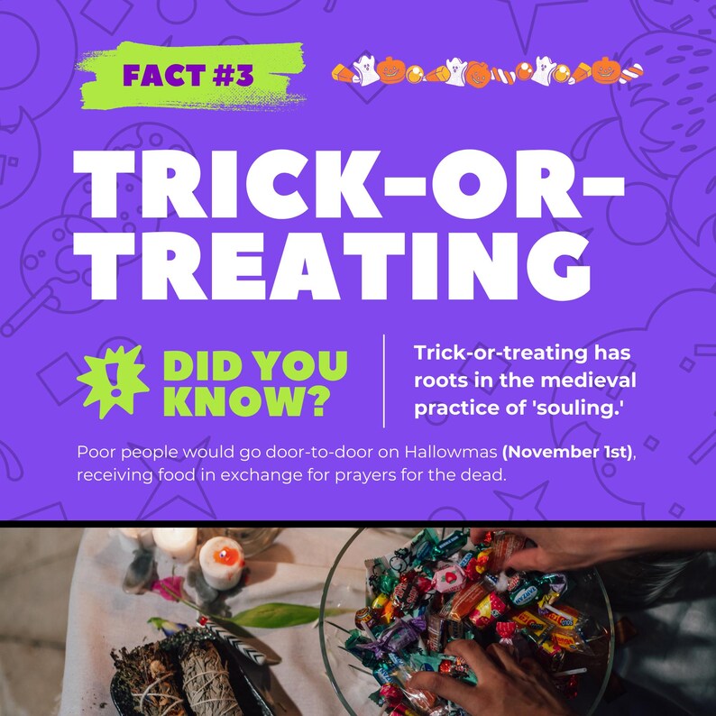 Halloween Social Media Bundle, 20 Spooky Templates for Engaging Posts, Editable Canva Graphics ...