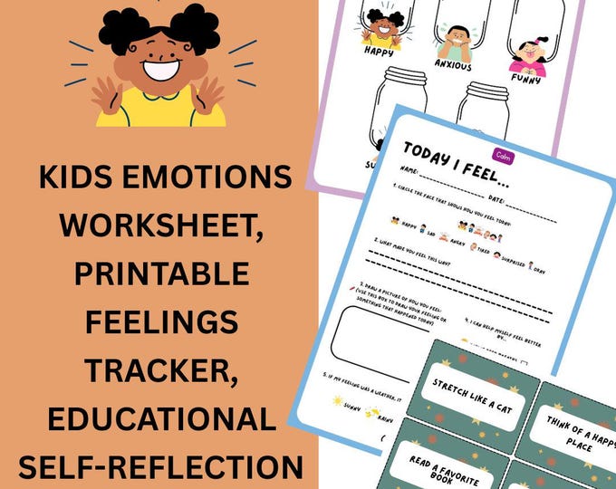 Feelings Check in Sheet PRINTABLE | Identifying Feelings Worksheet for ...