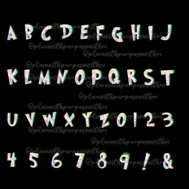 Candyland Font - Sweet Alphabet Clipart - Dripping Frosting Letters ...