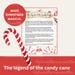 Candy Cane Story Printable - Christmas Gift Tags - Legend of the Candy ...