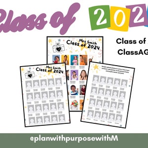 Photo Canva Template Photo Gift Canva Template gift for Teachers End of ...