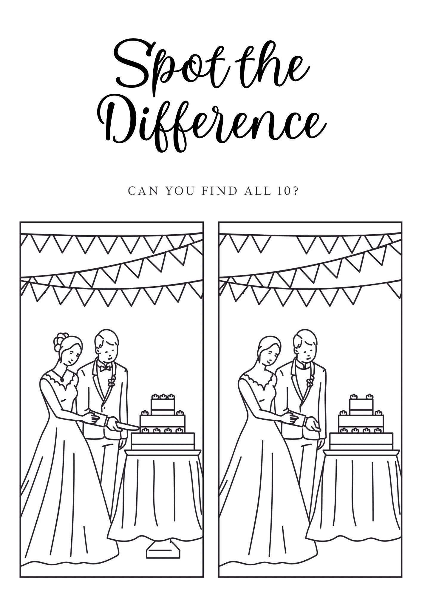 Wedding Day Kids Activity Pack, Personalized Wedding Activity Book ...