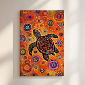 aboriginal turtle design