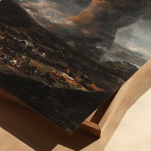 Francisco De Goya Colossus Artwork, Spanish Romanticism Poster, Famous ...