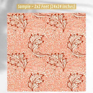 Red Apple William Morris Wallpaper, Classic Victorian Design, Peel and ...