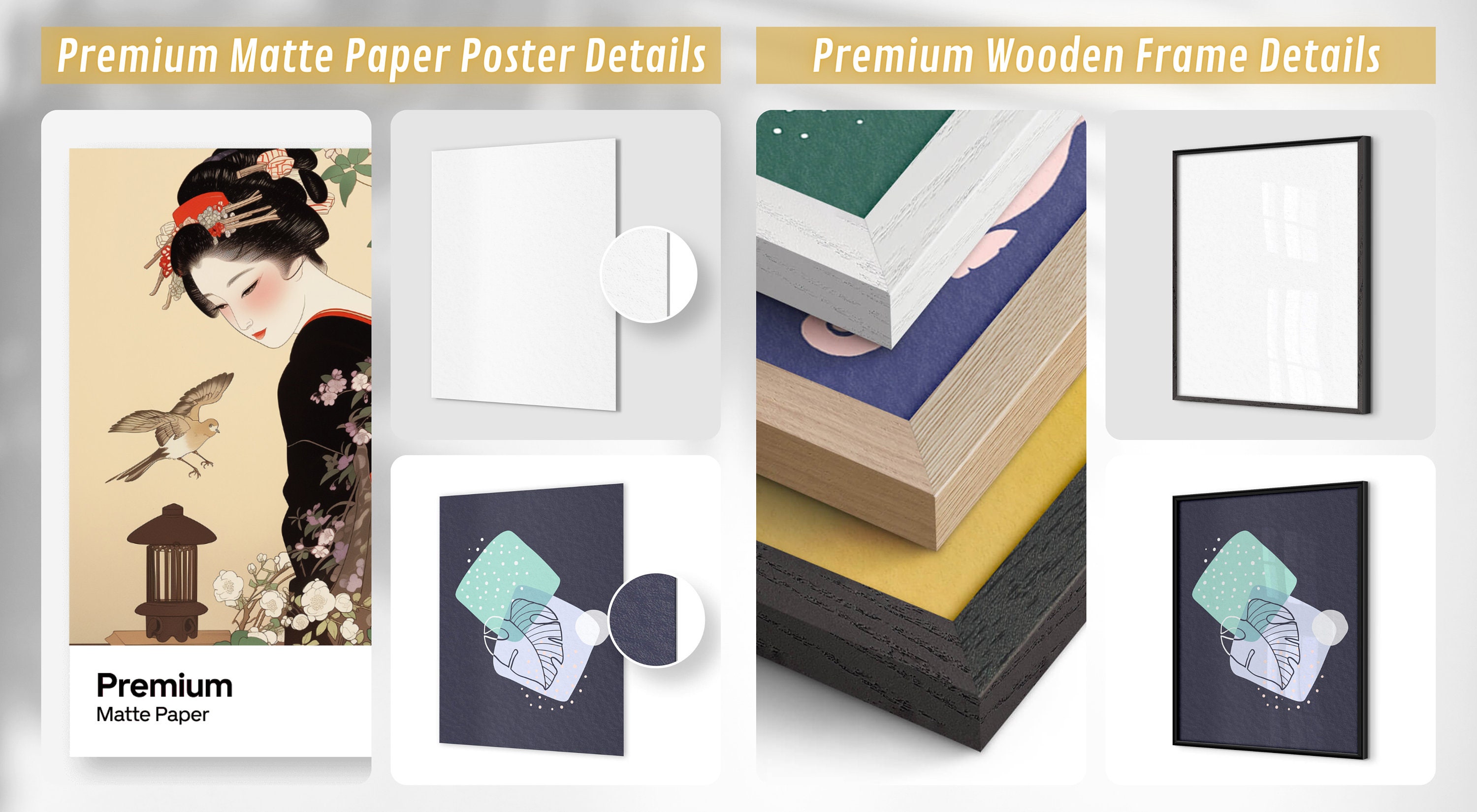 Edo Period Artwork Samurai Warrior Ronin Poster, Japanese Ukiyo-e ...