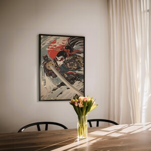 Edo Period Artwork - Samurai Warrior Ronin Poster, Japanese Ukiyo-e ...