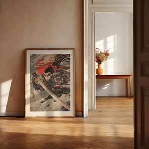 Edo Period Artwork - Samurai Warrior Ronin Poster, Japanese Ukiyo-e ...