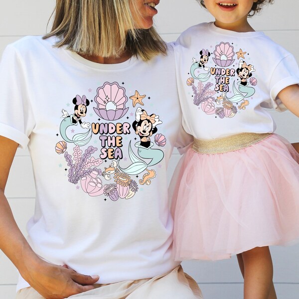 Minnie Mouse Mermaid Png - Etsy