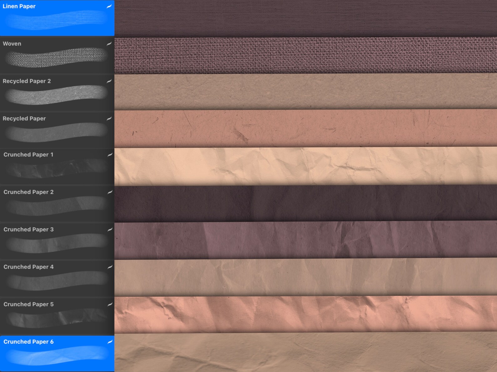 20 Procreate Paper Texture Brushes Canvas Texture Etsy