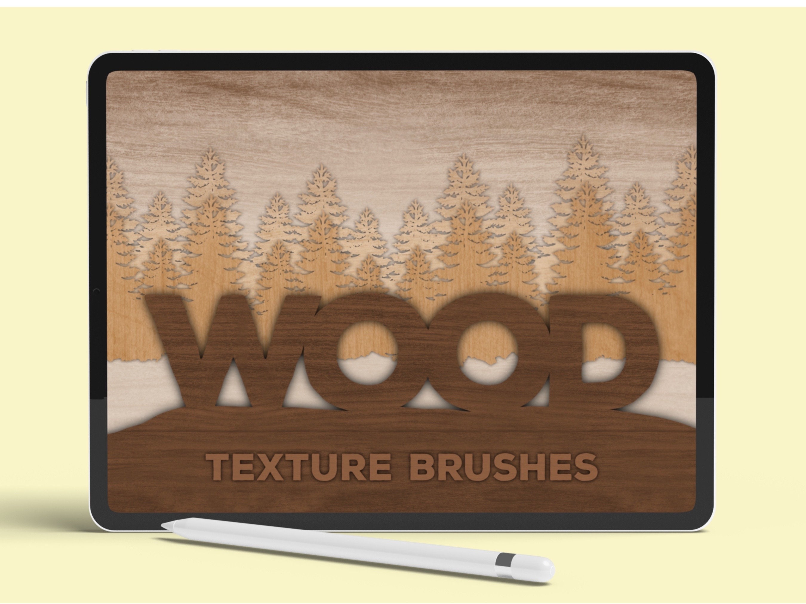 20 Procreate Wood Texture Brushes Tree Bark Texture Wood - Etsy