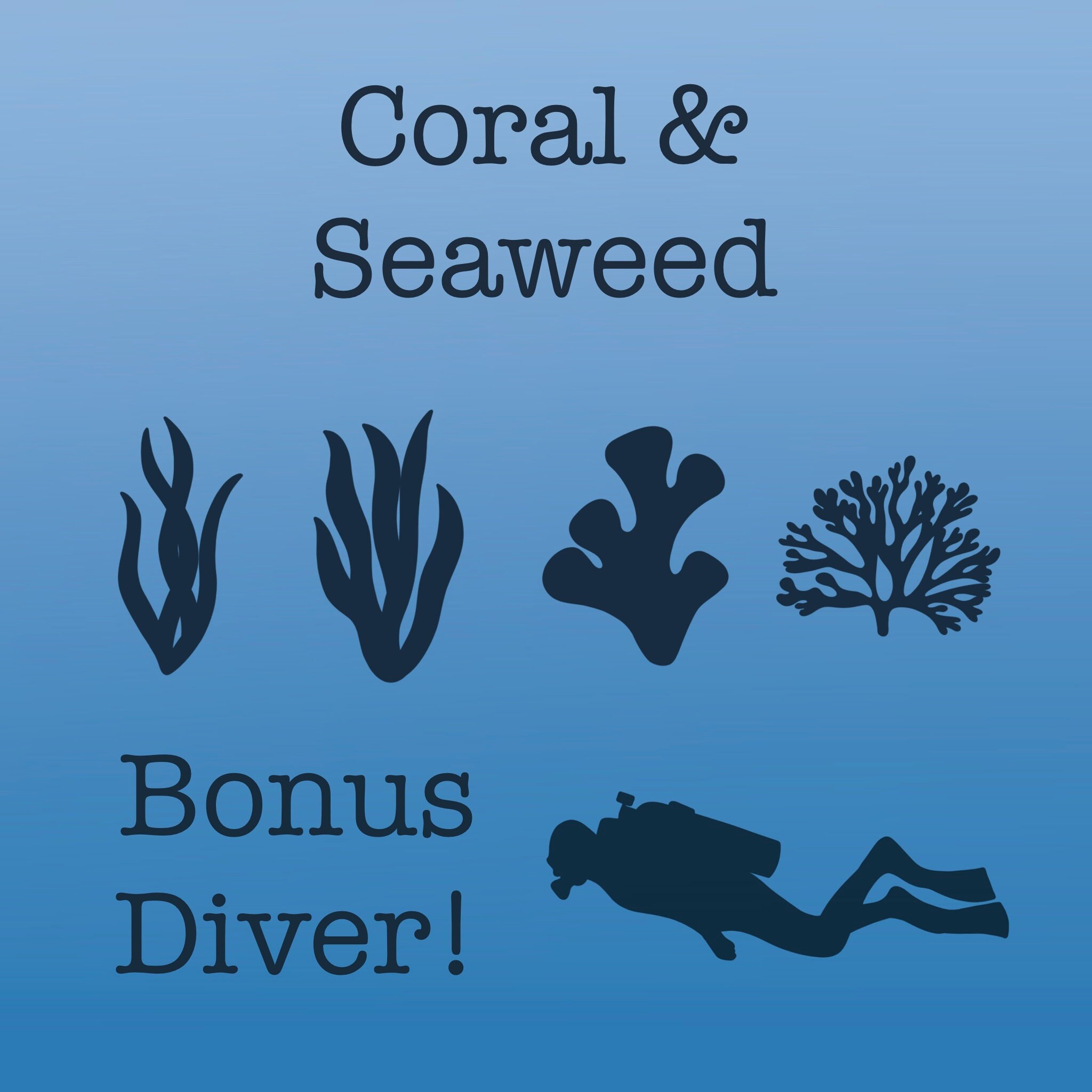 18 Procreate Underwater Stamps Procreate Sealife Procreate Coral Sea ...