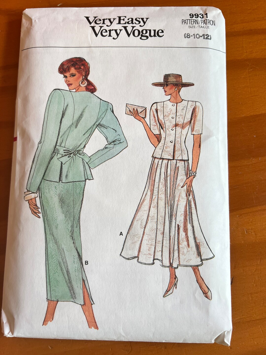 Vintage Sewing Pattern, Dress Pattern, Vintage, 1980s Dress Pattern - Etsy