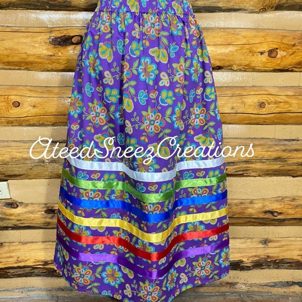 Native Ribbon Skirt - Etsy