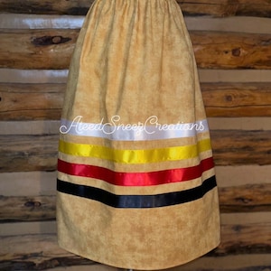 Medicine Wheel Colors Ribbon Skirt | Cotton Ribbon Skirts | Ribbon ...