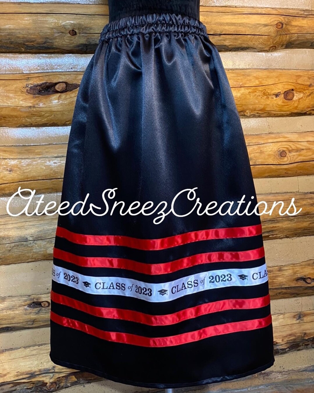 Class of 2024 Graduate Ribbon Skirt Graduation Ribbon Skirt Ribbon ...