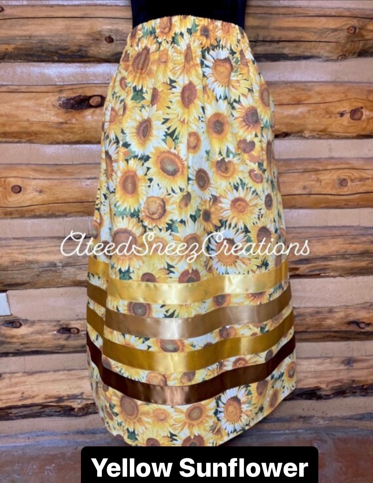 Ribbon Skirts | Sunflower Ribbon Skirts | Women's Ribbon Ribbon Skirts | Sunflower Ribbon Skirts | Women's Ribbon