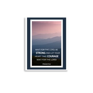 Christian Biblical Motivational Wall Art Poster - Etsy
