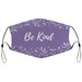 Be Kind Face Mask With Filter for Adults - Etsy
