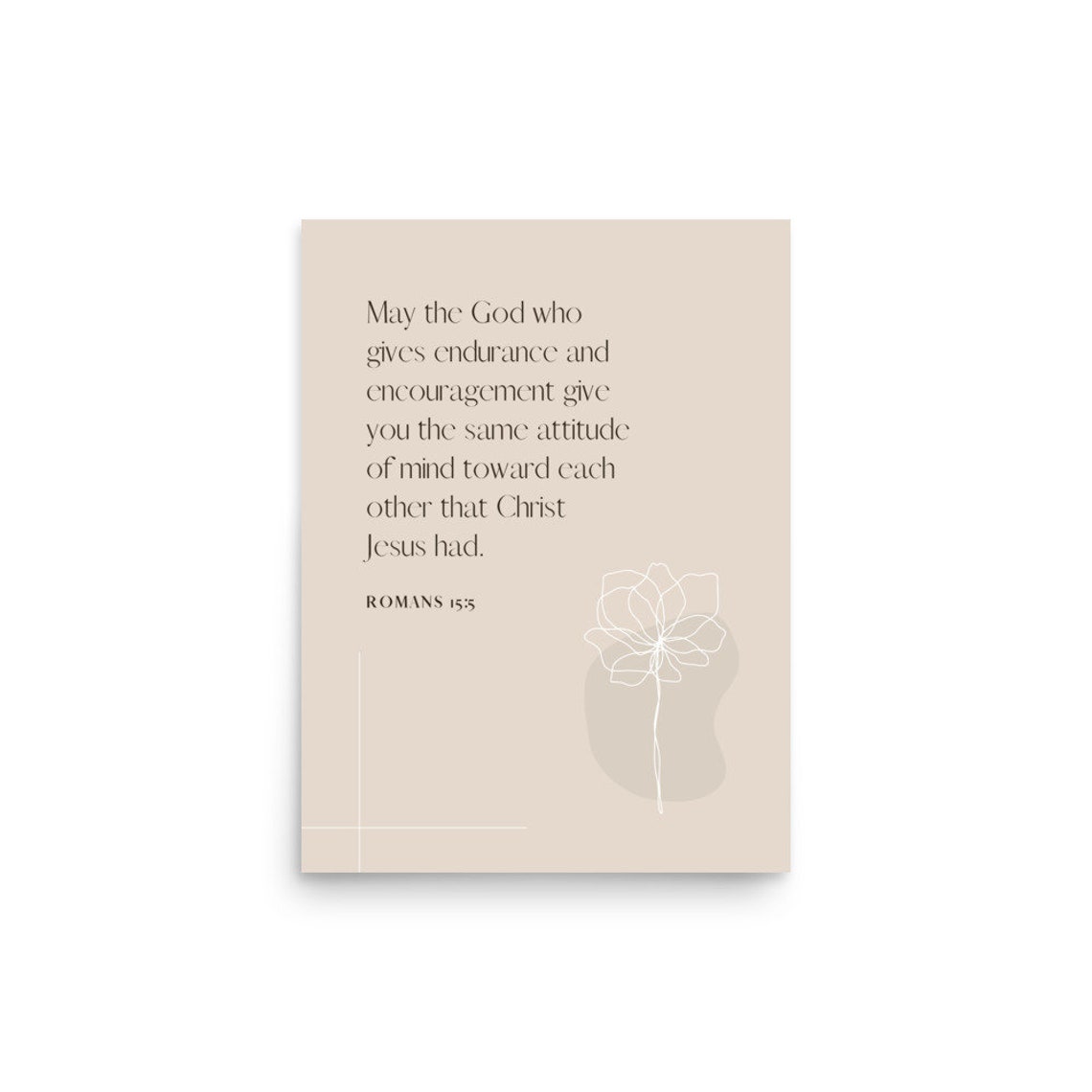 Christian Biblical Motivational Wall Art Poster - Etsy