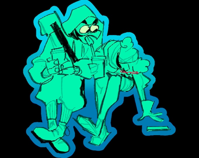 Vignette 4 Sticker - Etsy