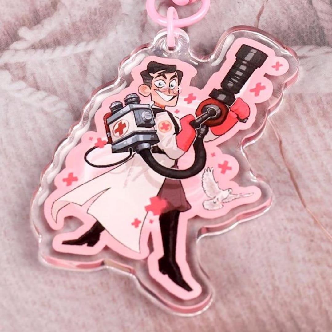 Diabolical Angel Keychain - Etsy