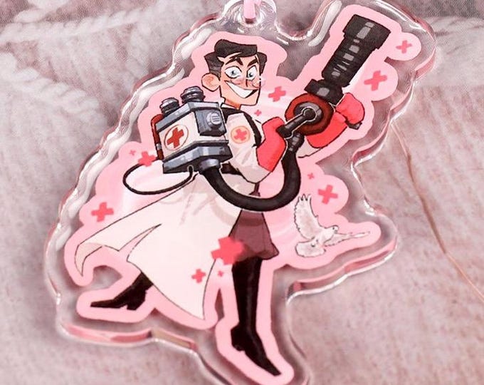 TF2 - Team Fortress 2 Charms / Acrylic Keychains - Etsy