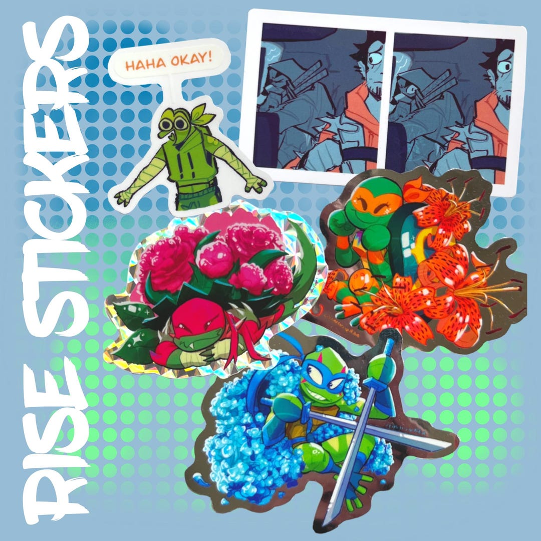 Rise Stickers - Etsy