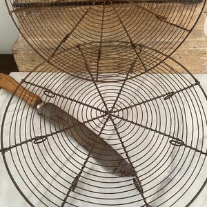French Vintage Wire Cake/tart Rack, French Tart Stand, French Brocante ...