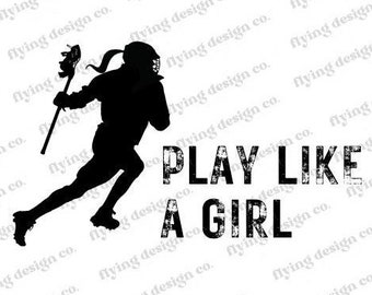 Lacrosse Girl Picture - Etsy