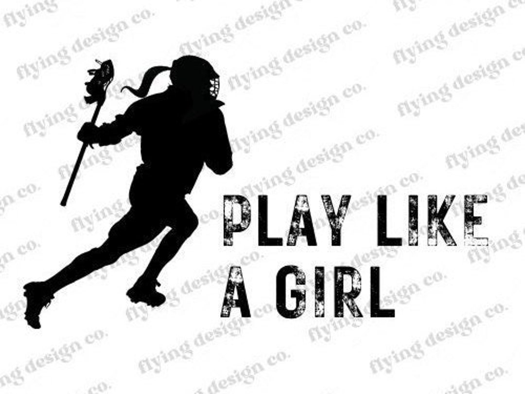 Lacrosse SVG Clipart Girl Vector Player Ball Picture Player - Etsy