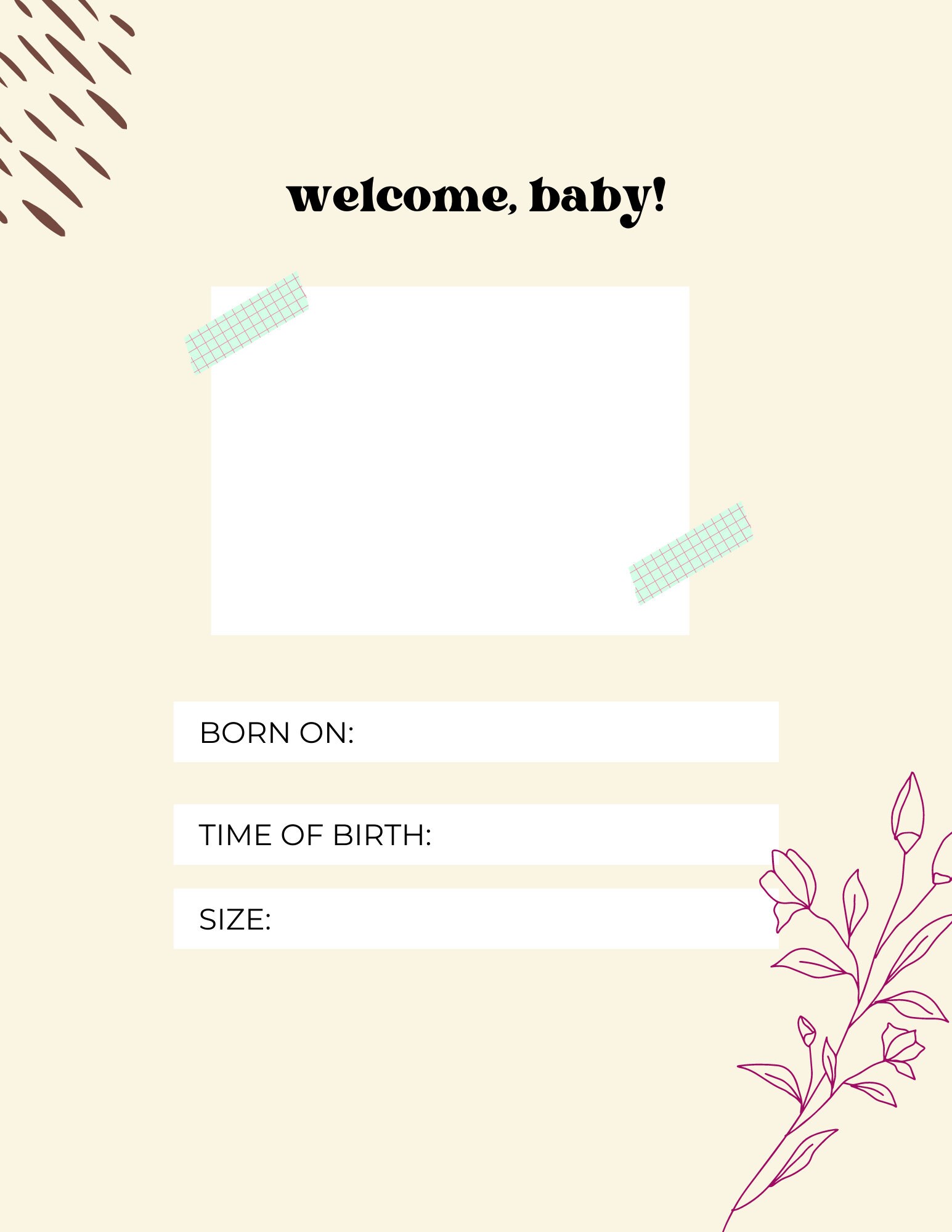 Birth Bundle Birth Plan Pregnancy Journal Canva Doula Template Hospital ...