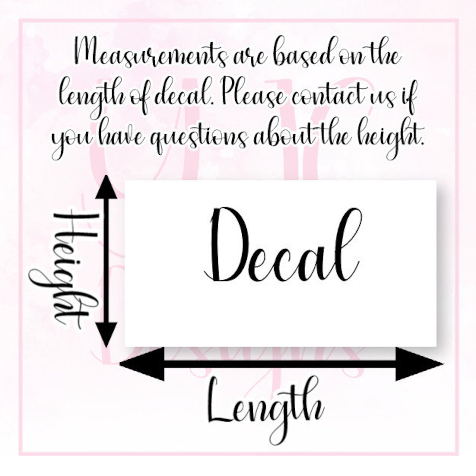 Layered Outlined Custom Name Vinyl Decal, Holographic Name Sticker for ...