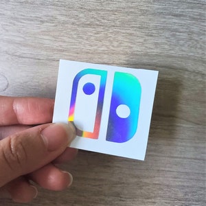 Holographic Nintendo Switch Vinyl Decal Sticker for Laptop, Switch ...