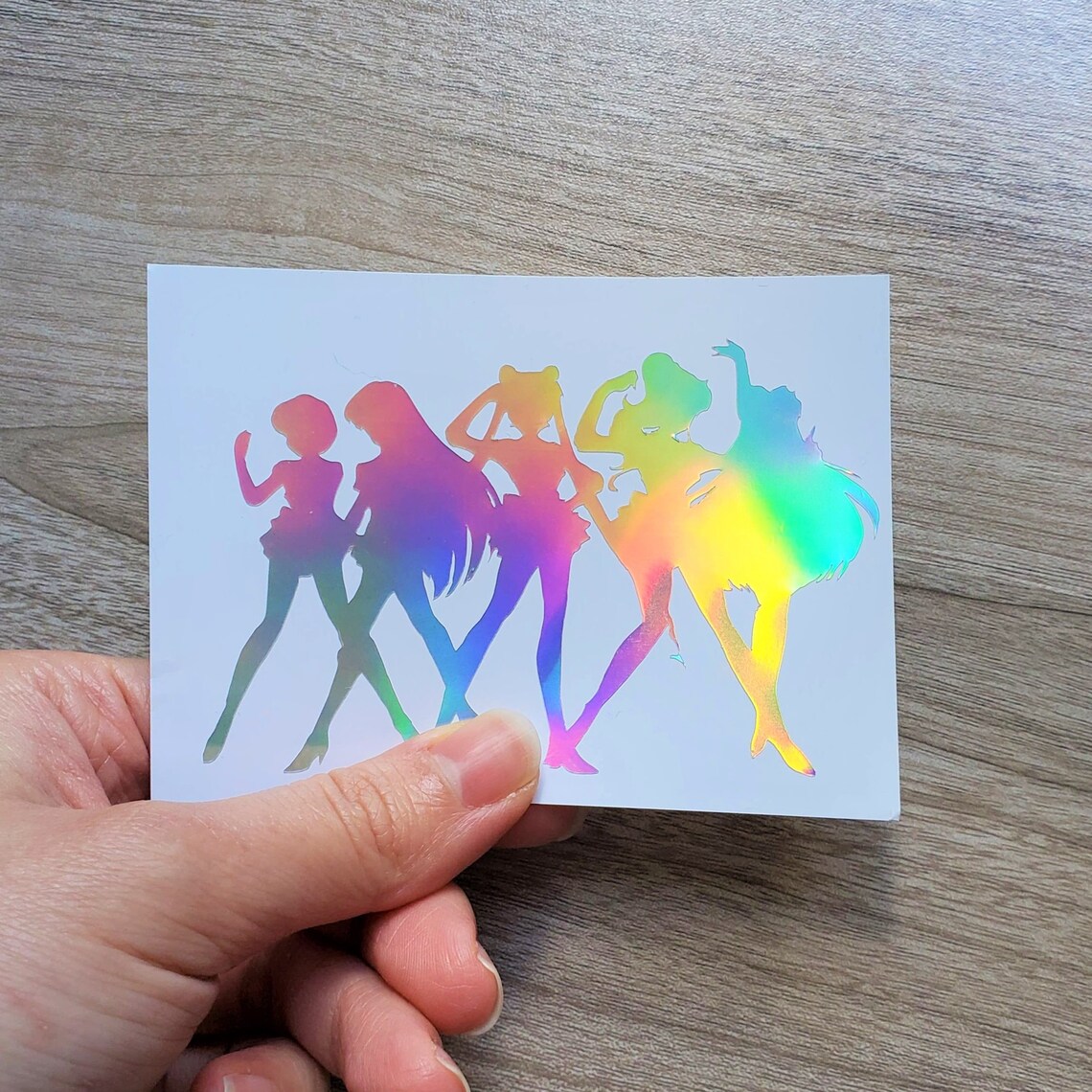 Sailor Moon Holographic Vinyl Decal Sticker Usagi Sticker | Etsy