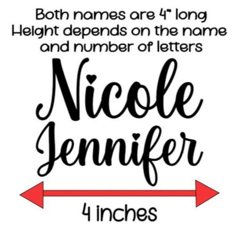Layered Outlined Custom Name Vinyl Decal Holographic Name - Etsy