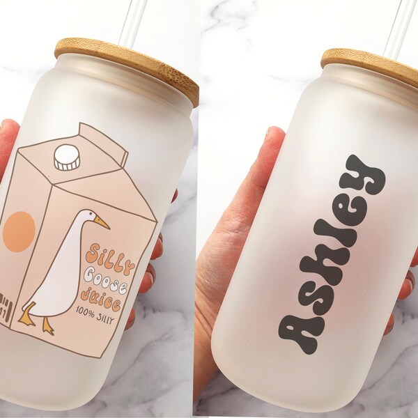 Retro Drinking Glass Etsy
