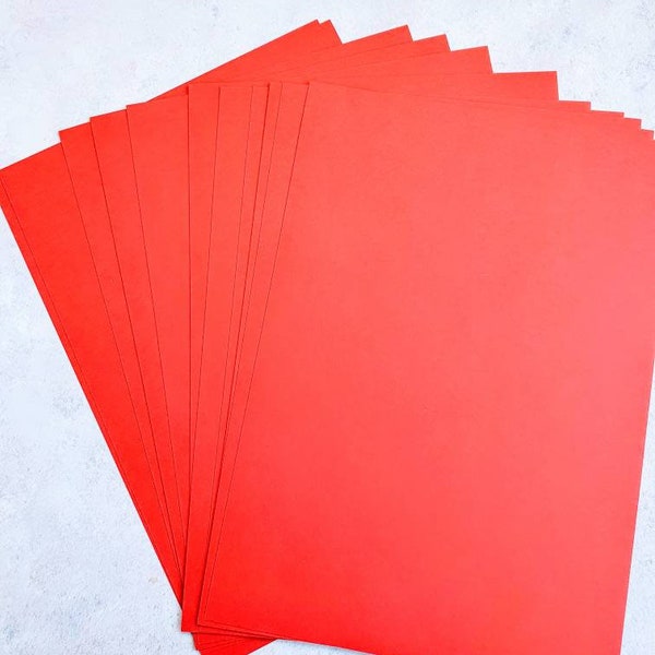 Kraft and Red - Etsy