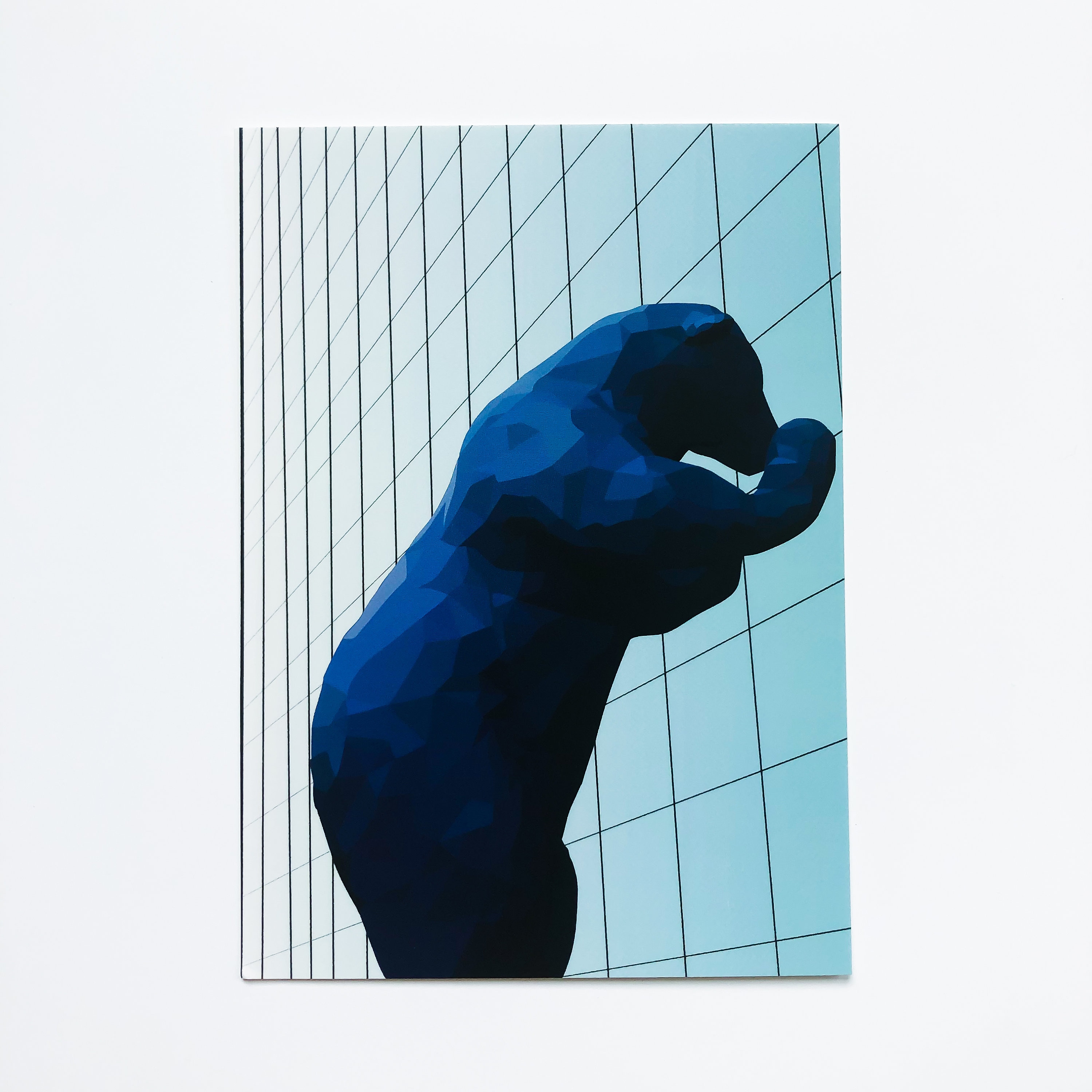 Big Blue Bear Postcard | Colorado Convention Center Notecard | Denver ...