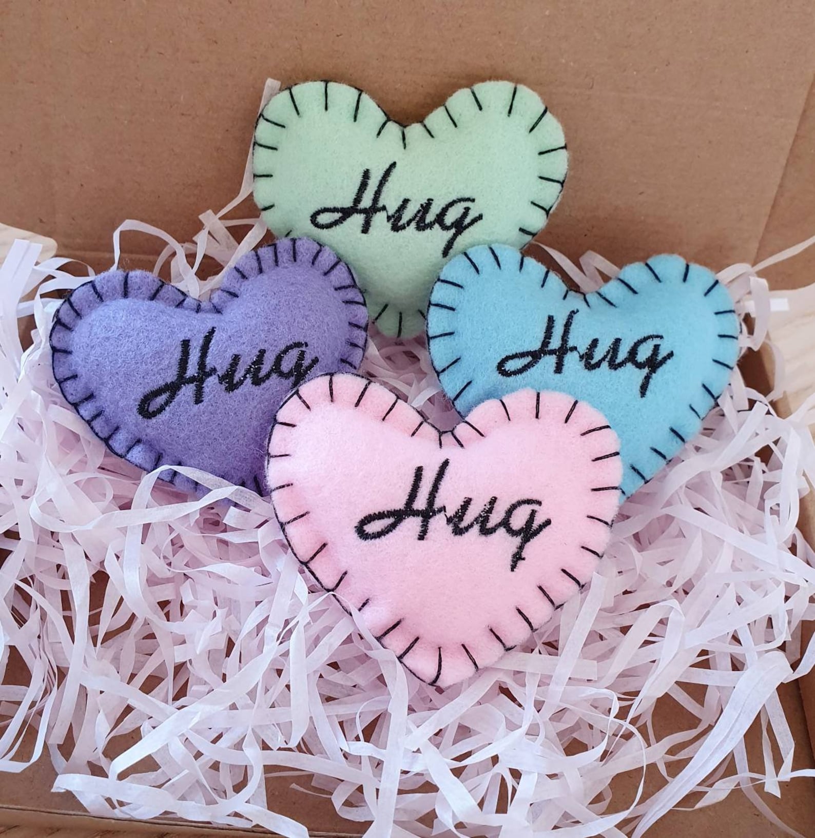 Heart Felt Pocket Hugs Sending You A Little Hug Gifts for - Etsy UK