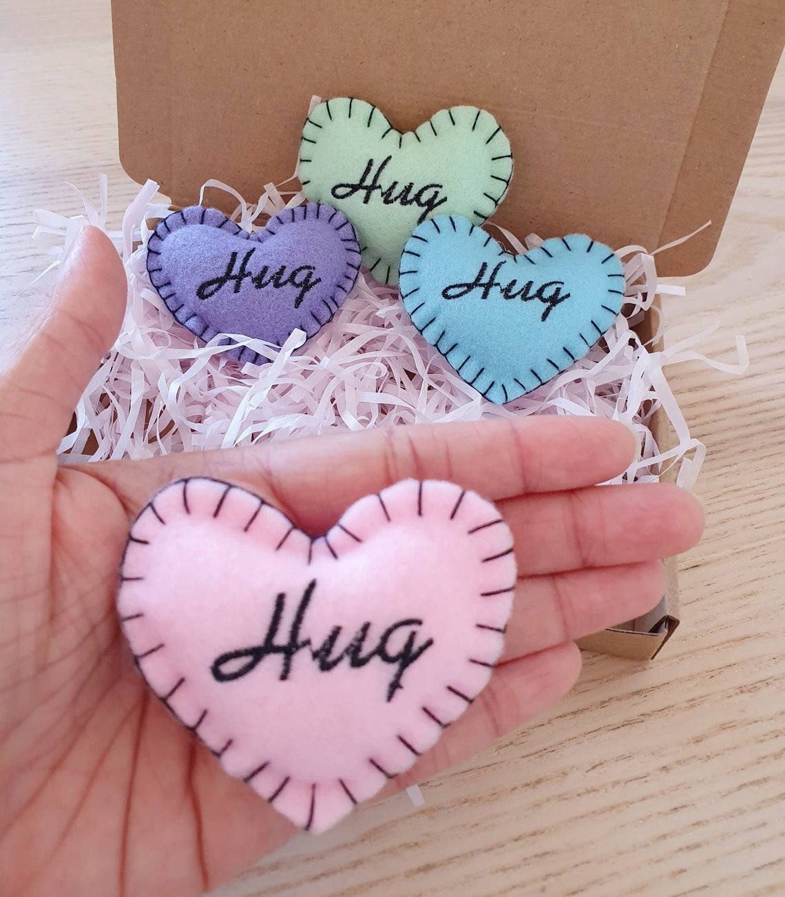 Heart Felt Pocket Hugs Sending You A Little Hug Gifts for - Etsy UK