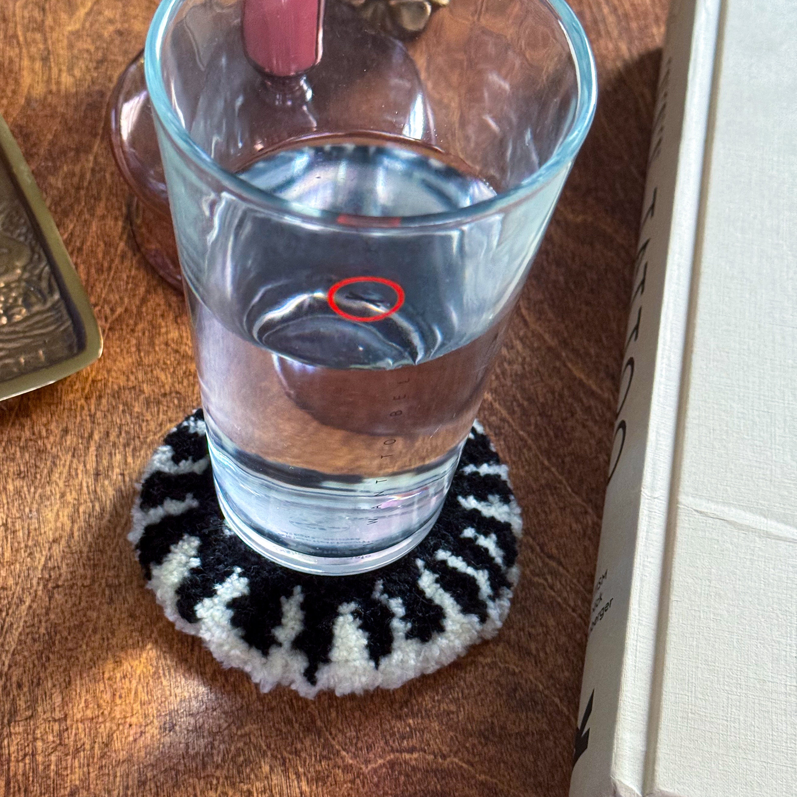 Soot Sprite Hand Punched Coaster - Etsy