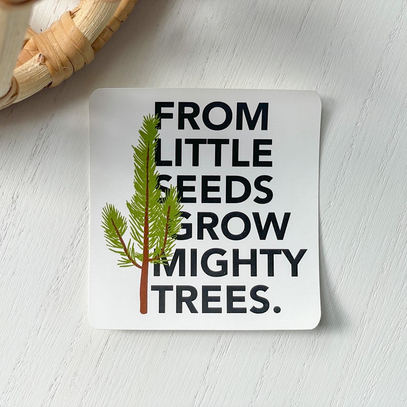 Grow Mighty Trees - Etsy